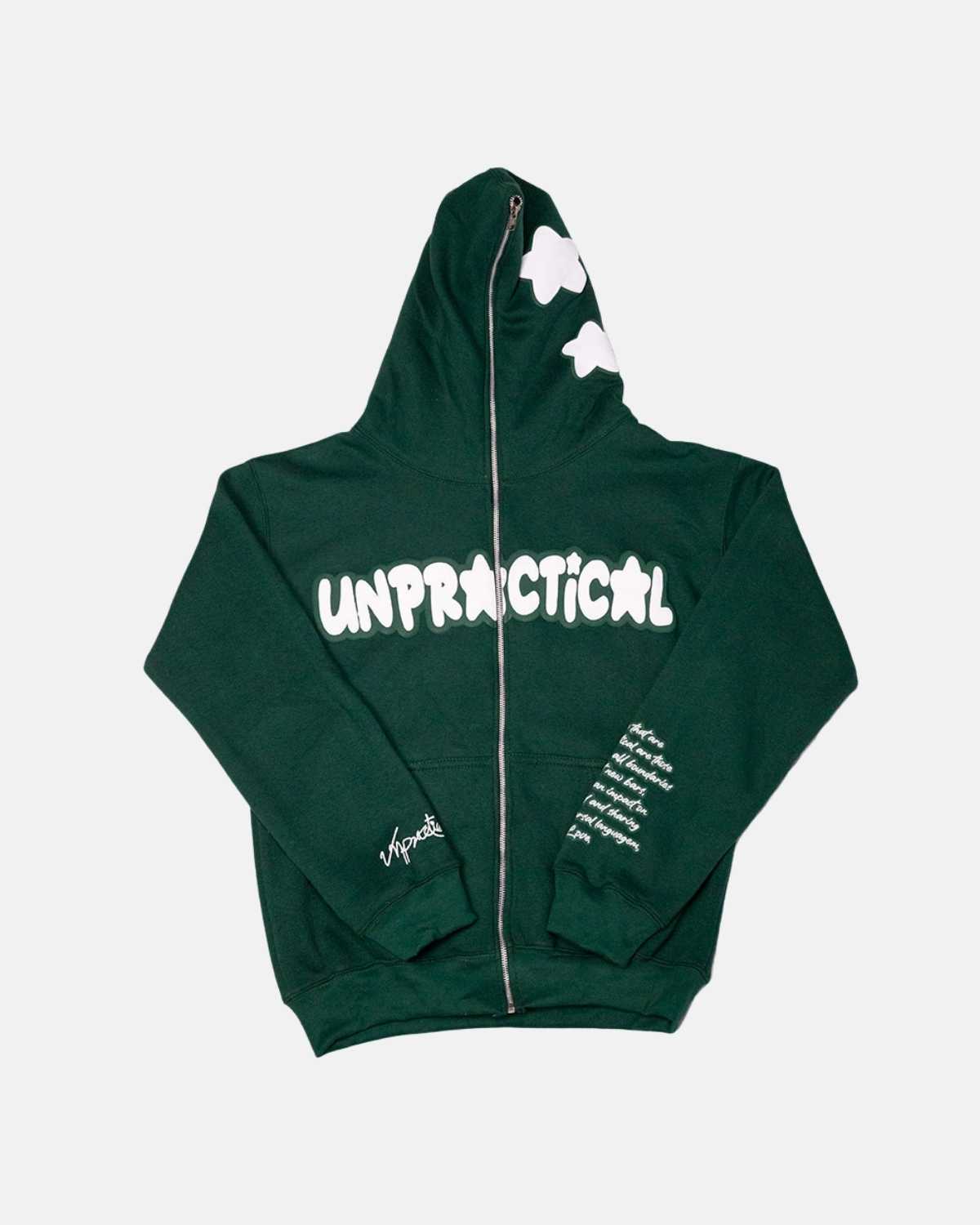 "Forest Green" Fullzip – Unpractical